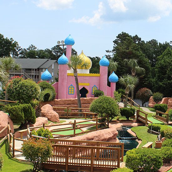 Myrtle Beach Mini Golf Course - Rainbow Falls - Miniature Golf ...